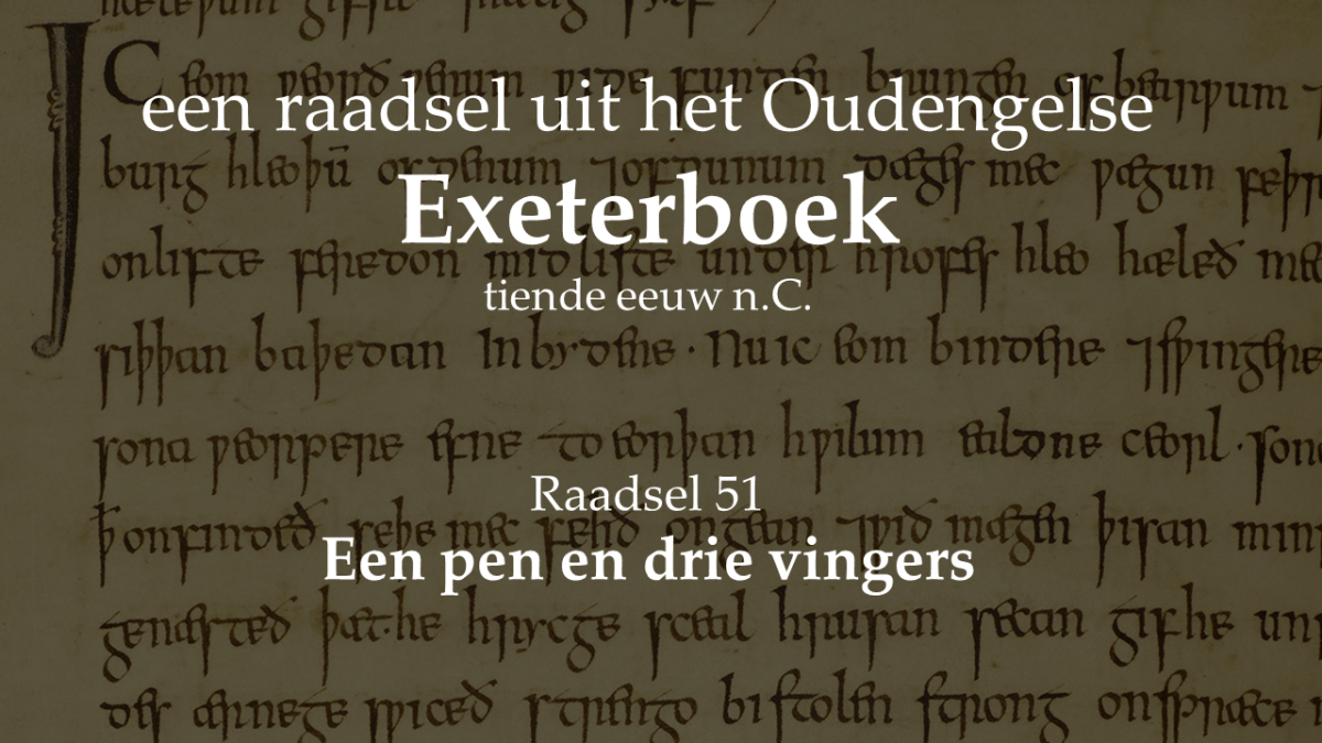 Germaans uit de tiende eeuw: Oudengels – Taal aan de wandel
